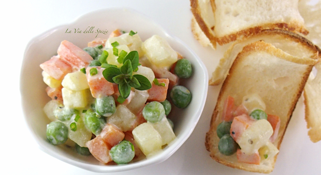 Receta de ensaladilla rusa con yogur